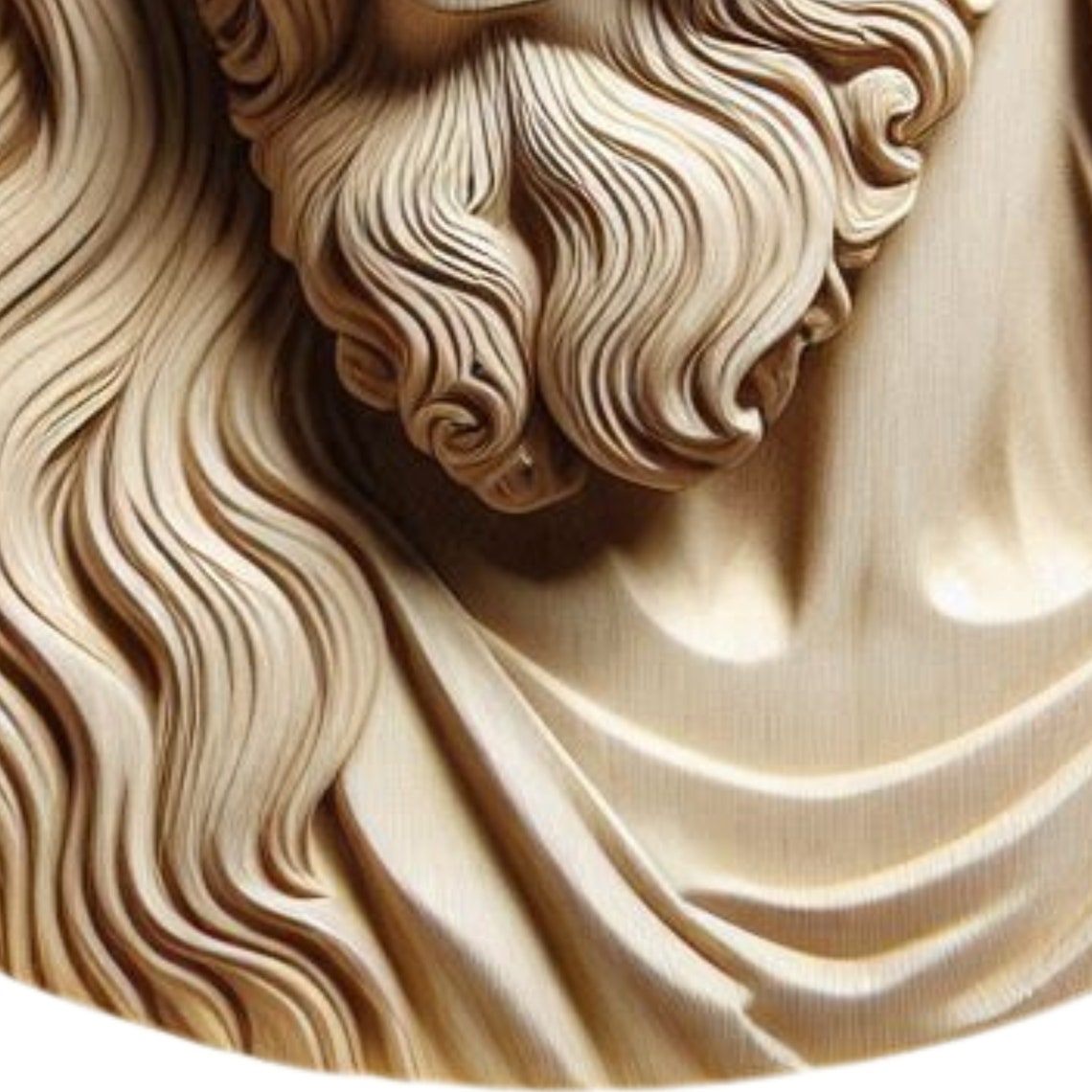 Jesus Christ Coin 3D Laser Engrave Depth Map (PNG, SVG, PDF) - Etsy