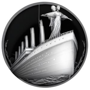 Titanic 3D Illusion | Depth Map | Heigh Map | 3D Laser Engraving ...