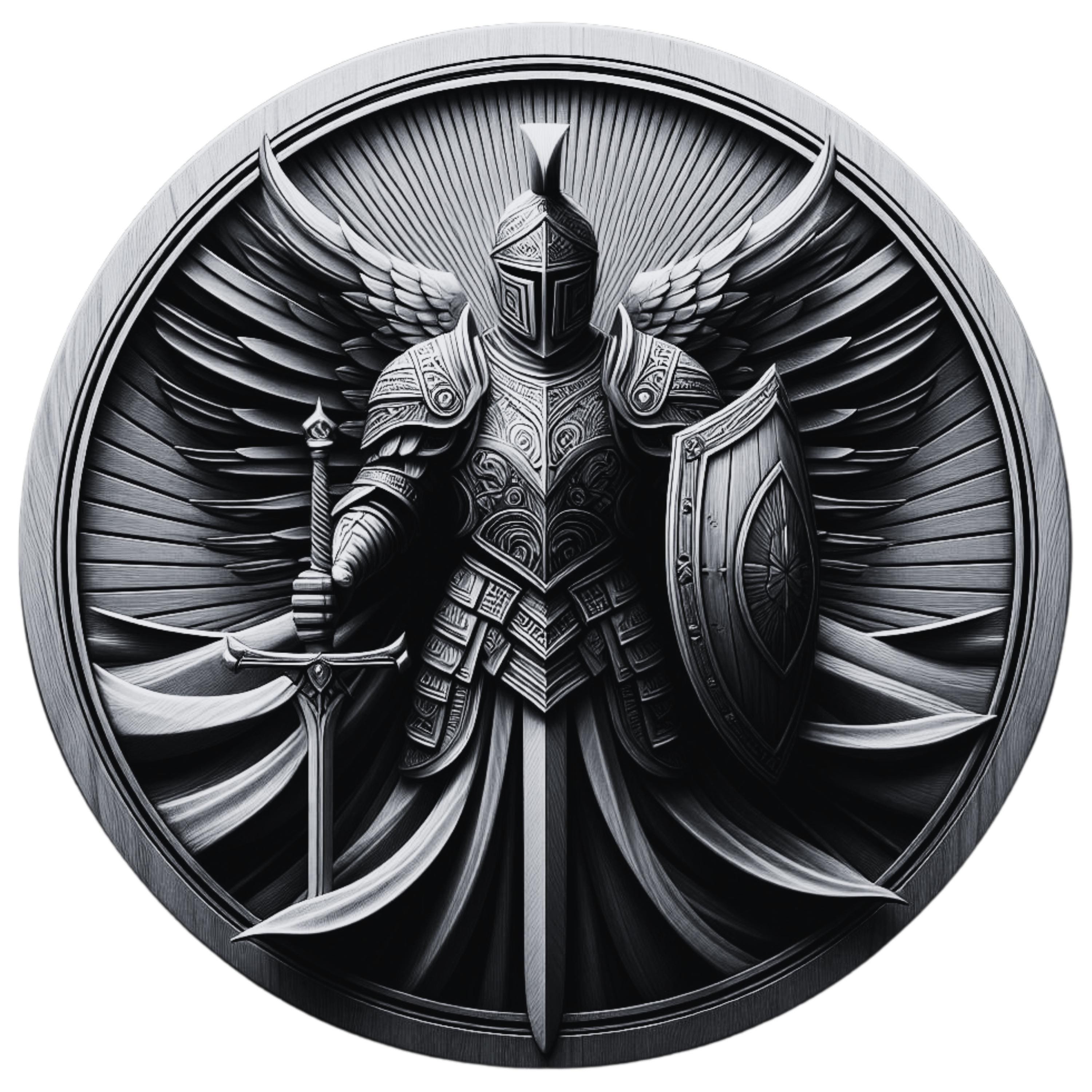 Armor of God 3D Illusion: Laser Cut File (SVG, PNG, PDF) - Etsy