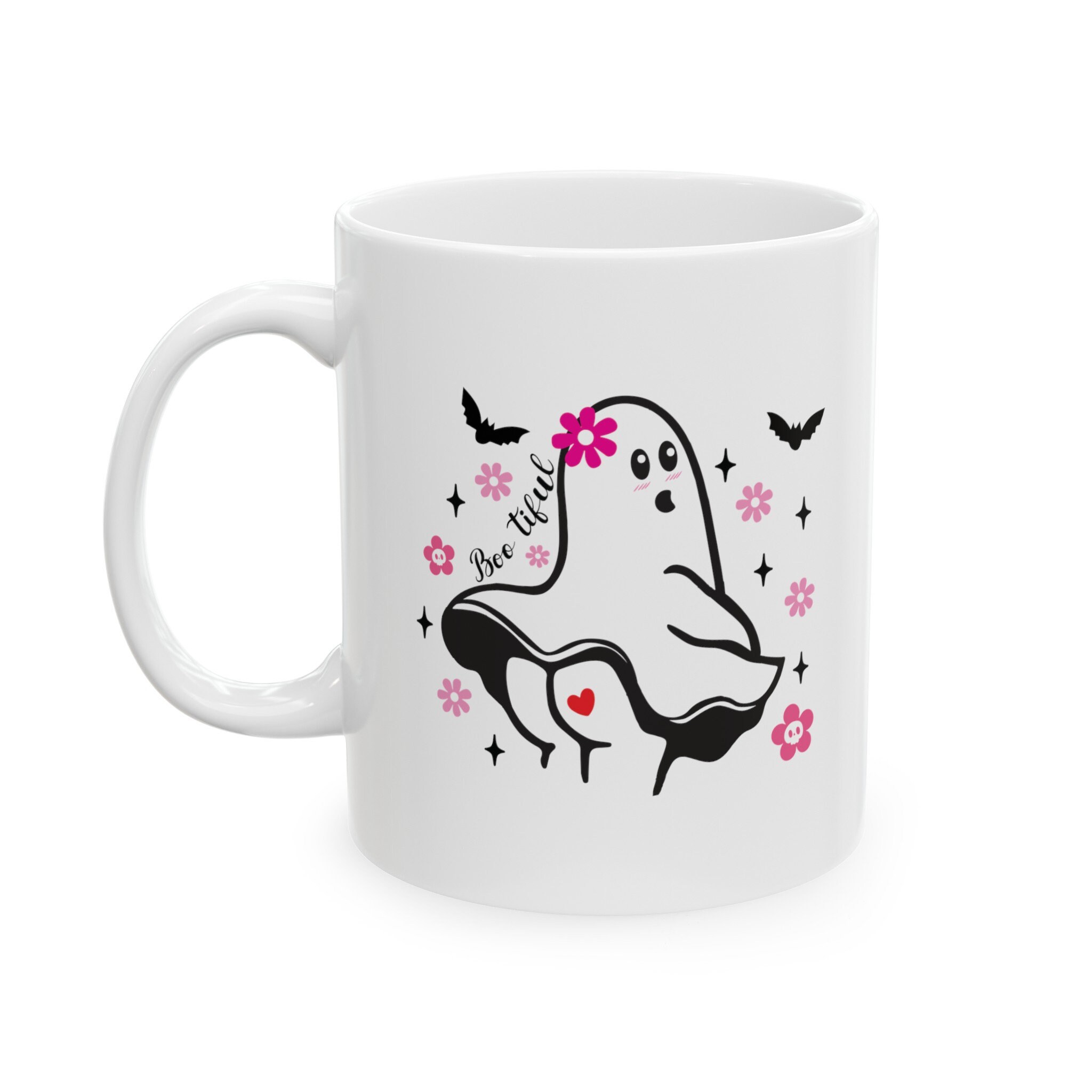 Funny Ghost Mug, Sexy Ghost Mug, Boo Mug, Bootiful Mug, Funny Boo Mug ...