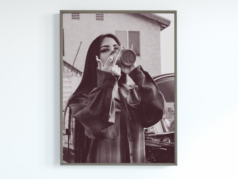 Feminist Art Print Middle Finger Poster Retro Wall Art - Etsy