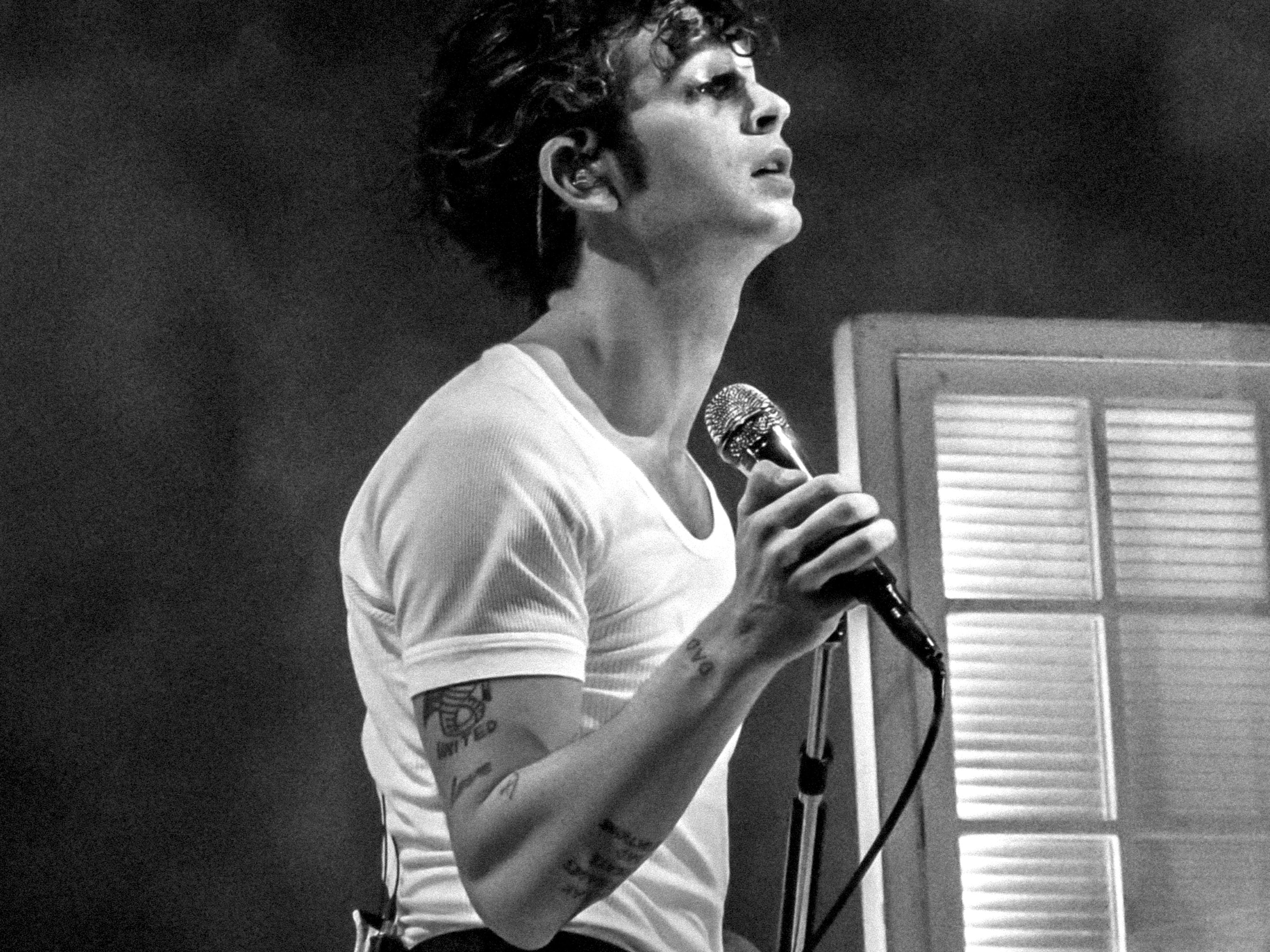 The 1975 Matty Healy Poster, Black And White, The 1975 Premium Matte ...