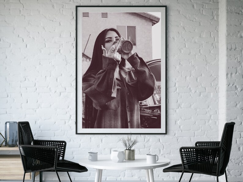 Feminist Art Print Middle Finger Poster Retro Wall Art - Etsy