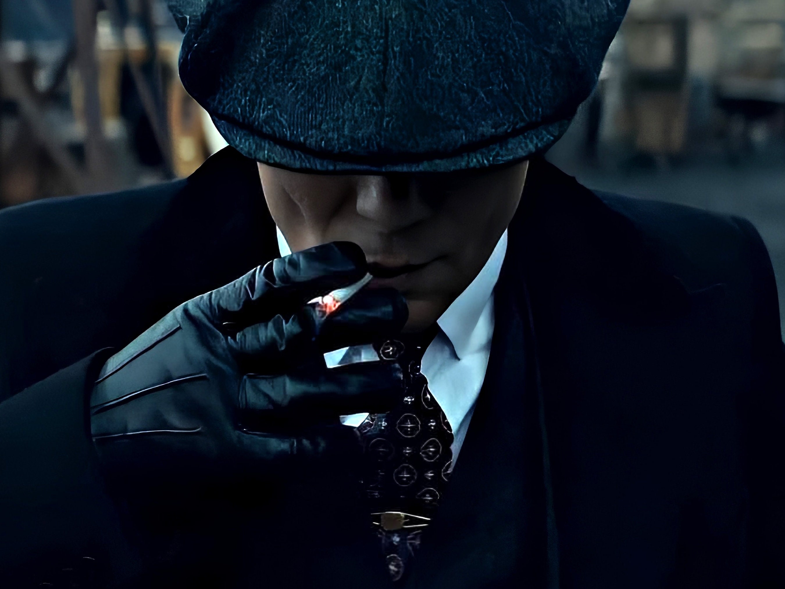 Peaky Blinders Smoking Poster, Thomas Shelby, Vintage Print, Hollywood ...