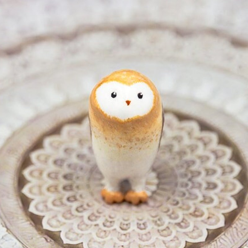 Clay Owl - Etsy