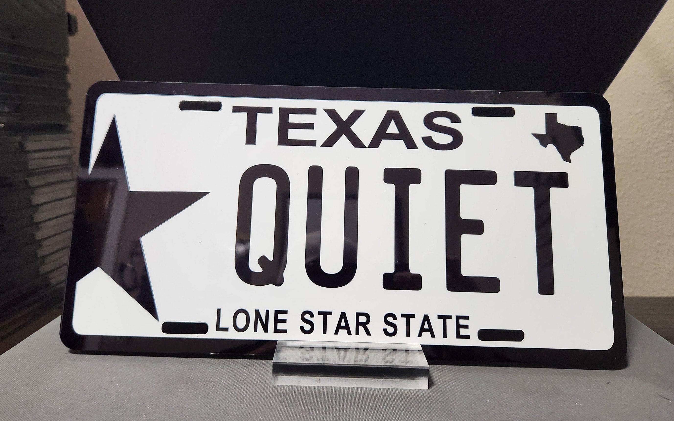 Personalized Texas Car Plates / Texas State Plates / Custom Car Plate ...
