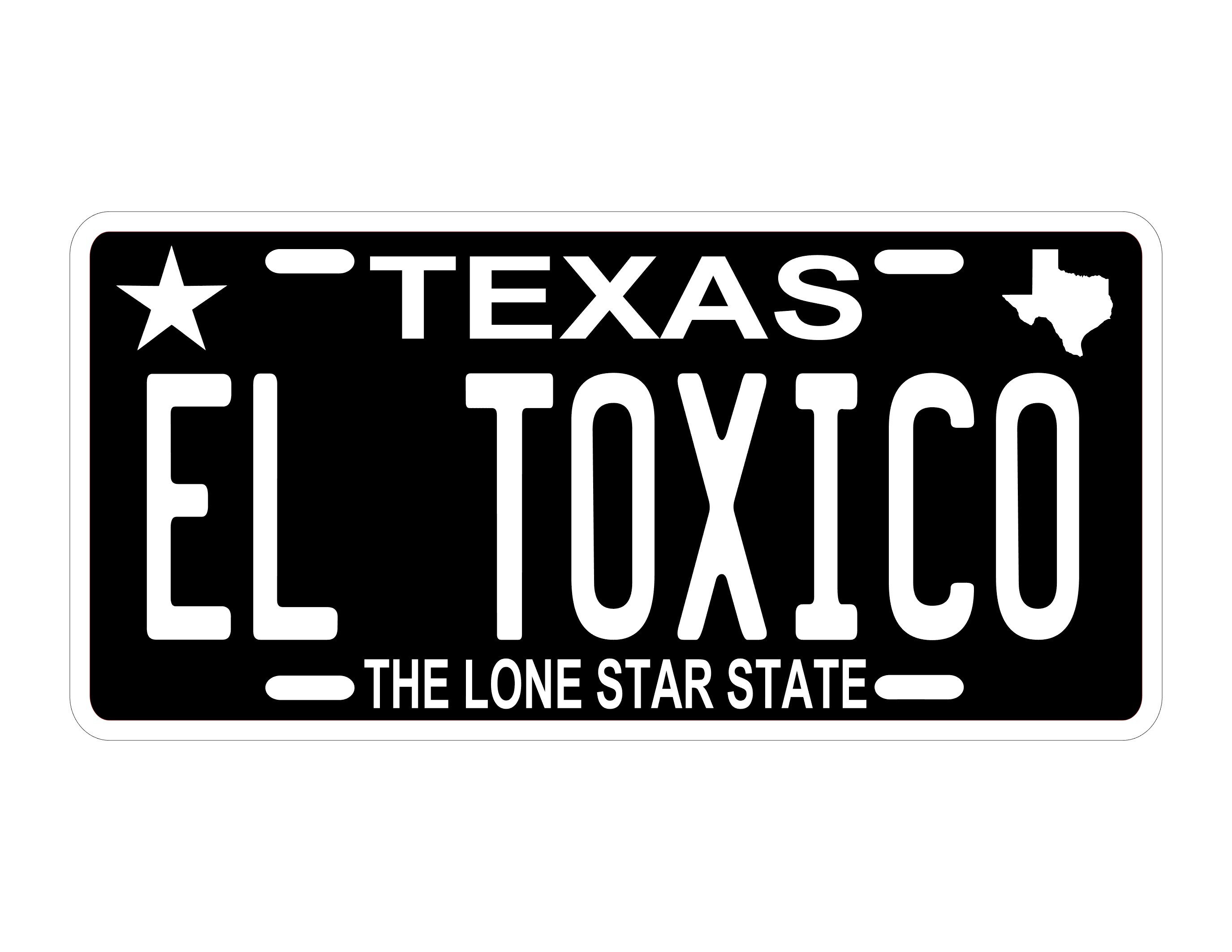 Placa De Carro Personalizada Texas / Placa Texas State / Car - Etsy