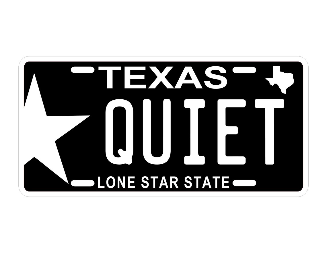 Personalized Texas Plate / Texas State Plate / Car Plate TEXAS / Any ...