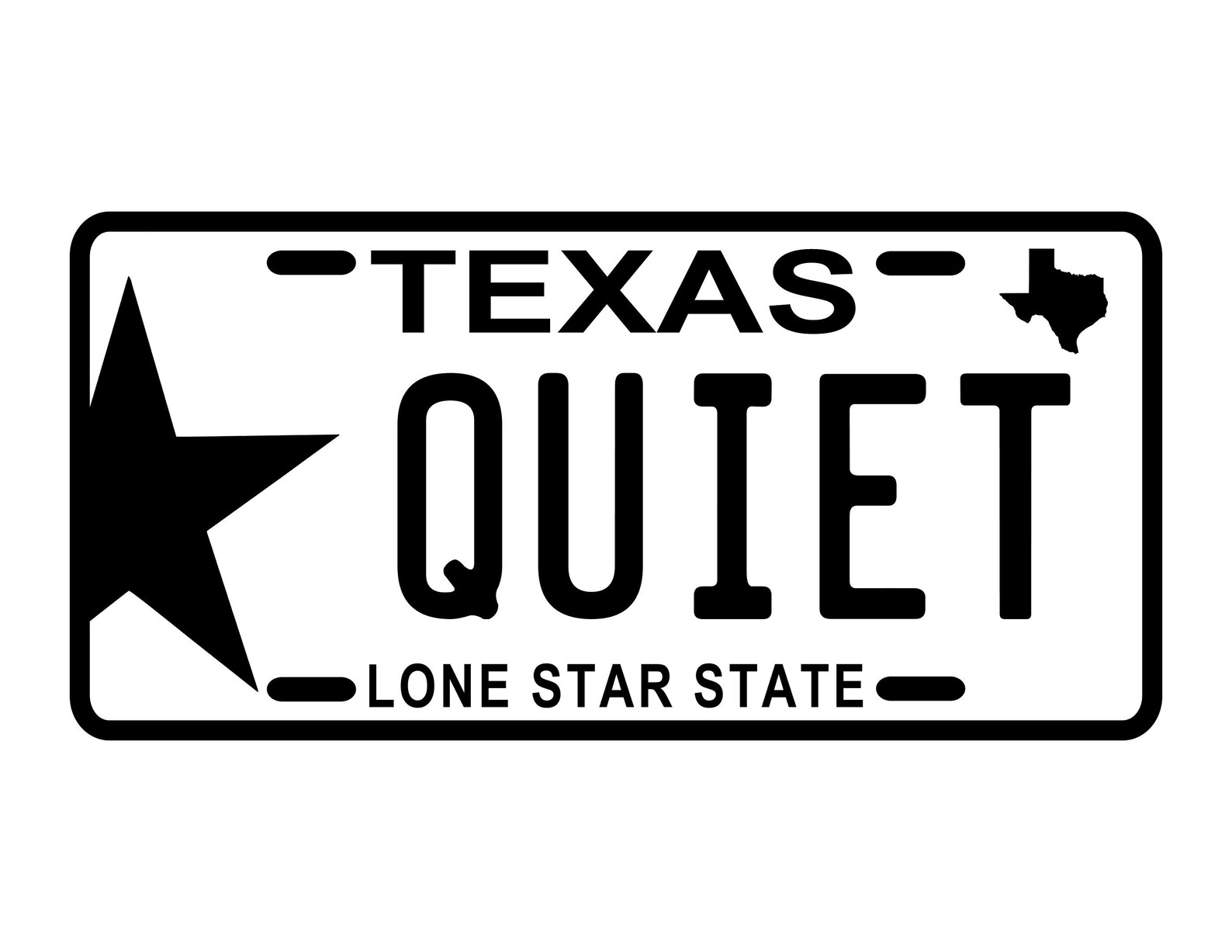 Personalized Texas Car Plates / Texas State Plates / Custom Car Plate ...