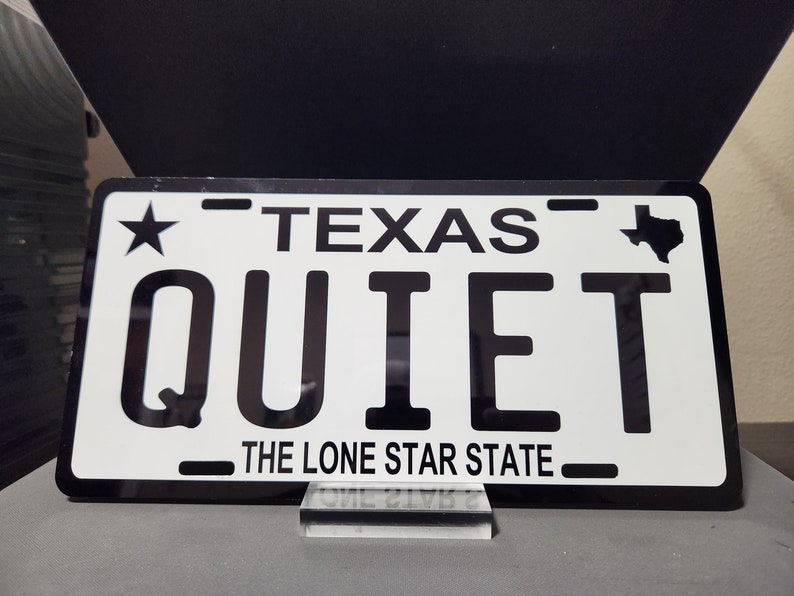 Personalized Texas Car Plate / Texas State Plate / Car Plate TEXAS ...