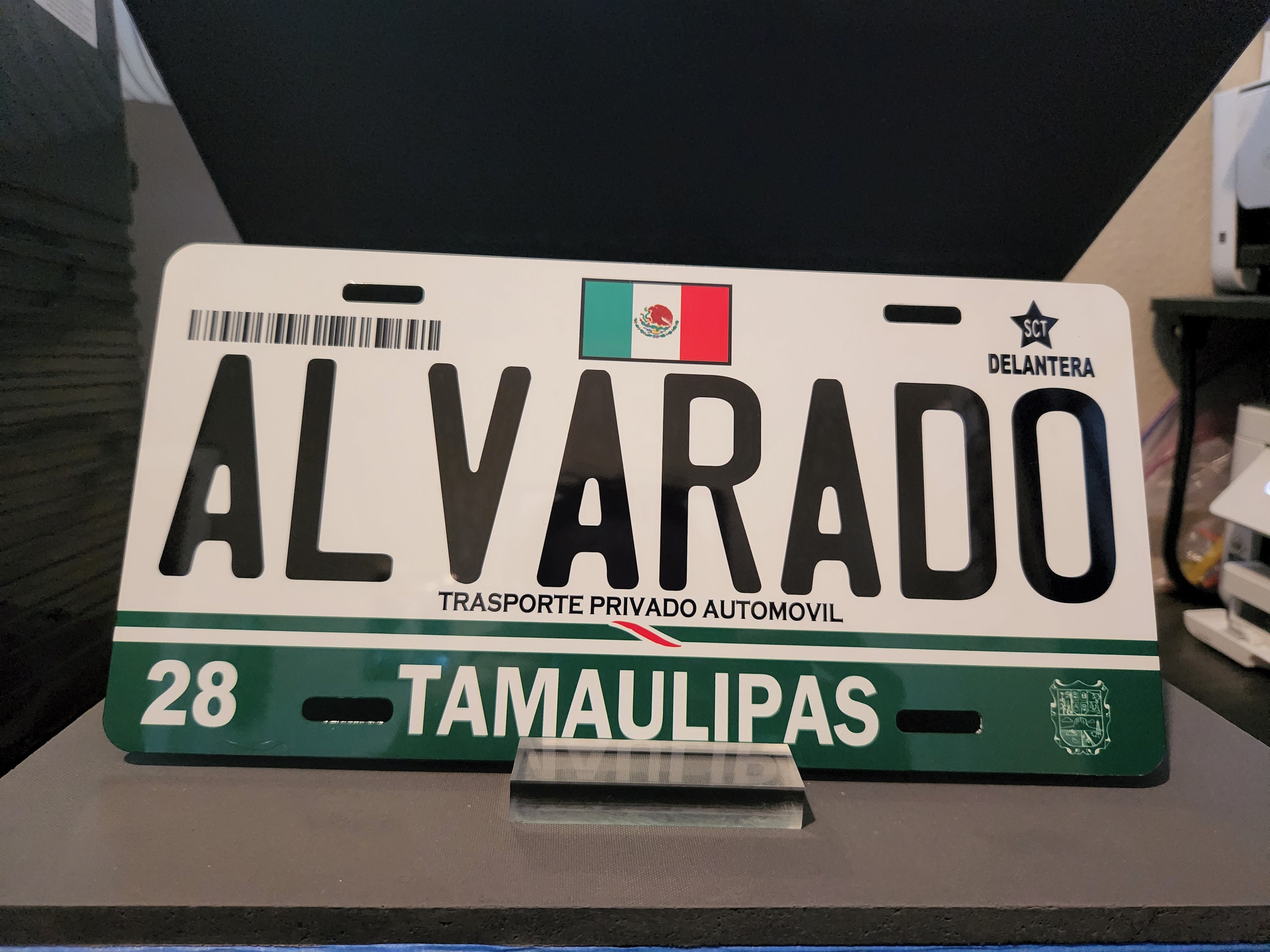 Car Plates From the States of Mexico / Place Your Text / License Plates ...