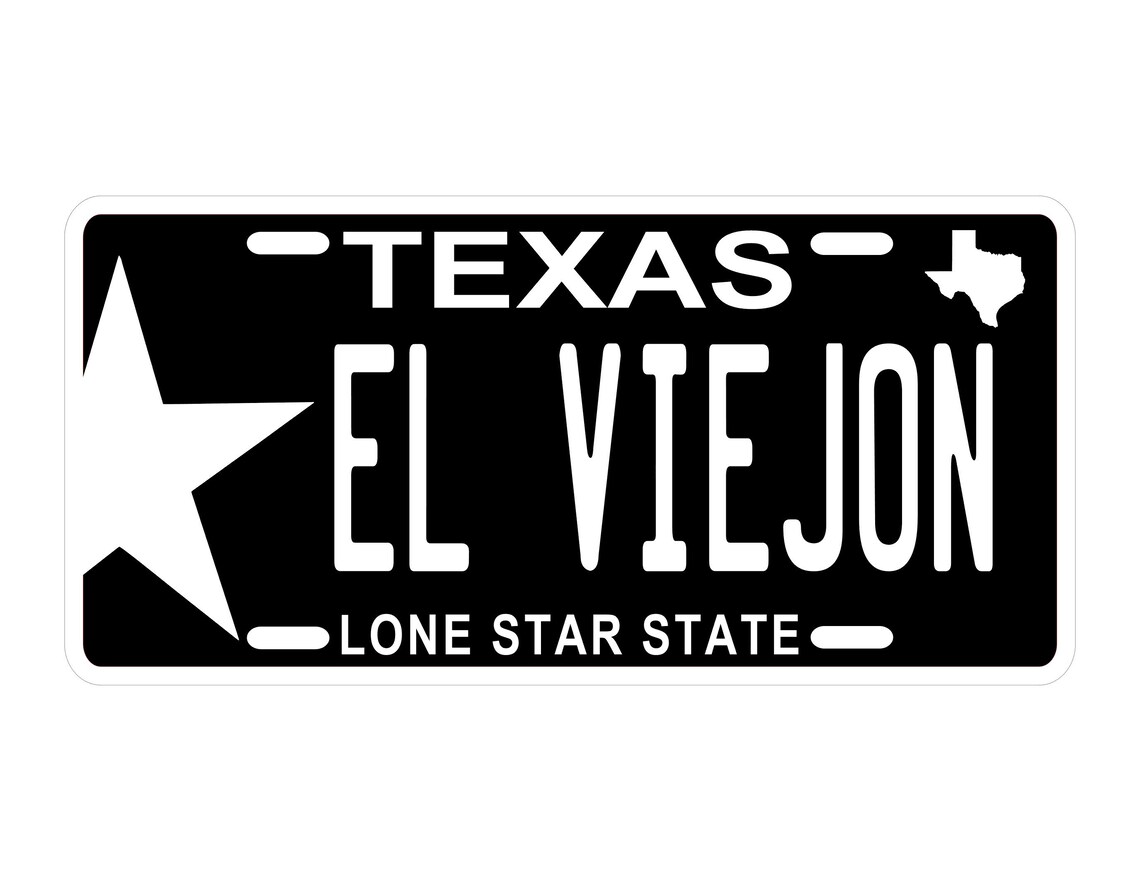 Personalized Texas Plate / Texas State Plate / Car Plate TEXAS / Any ...