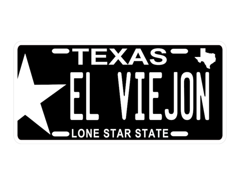 Personalized Texas Plate / Texas State Plate / Car Plate TEXAS / Any ...