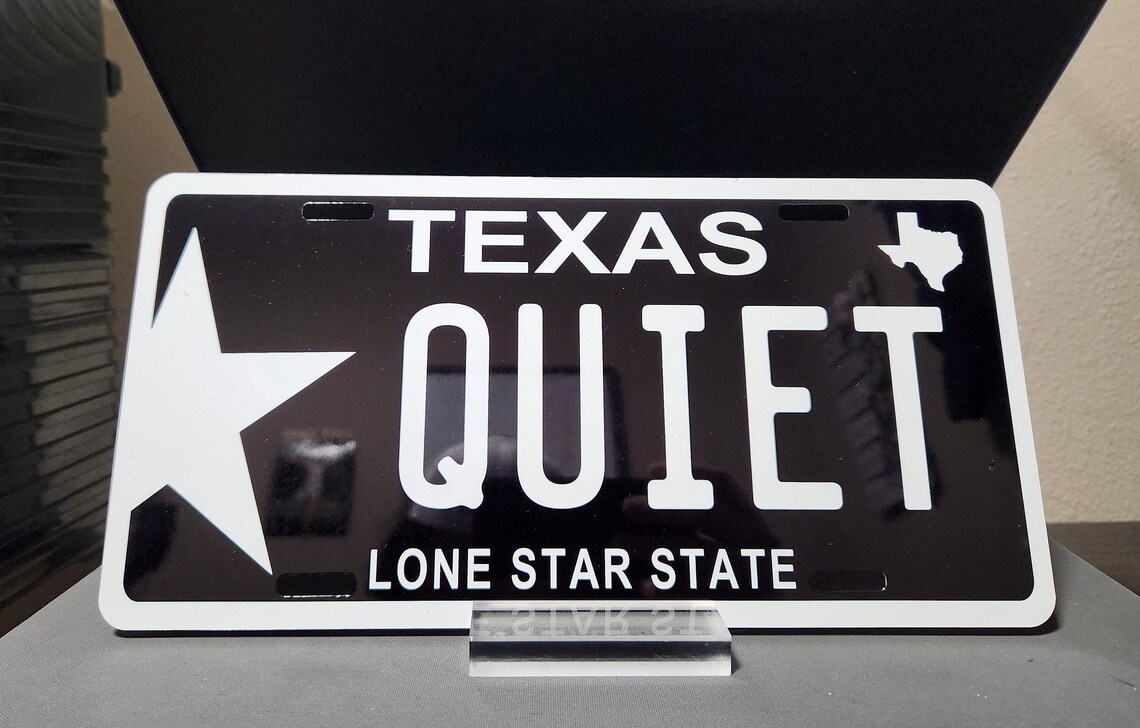 Personalized Texas Plate / Texas State Plate / Car Plate TEXAS / Any ...