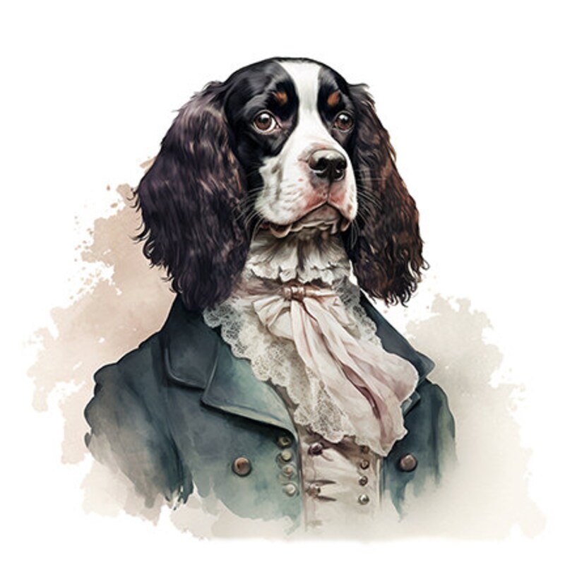 Springer Spaniel Art - Etsy