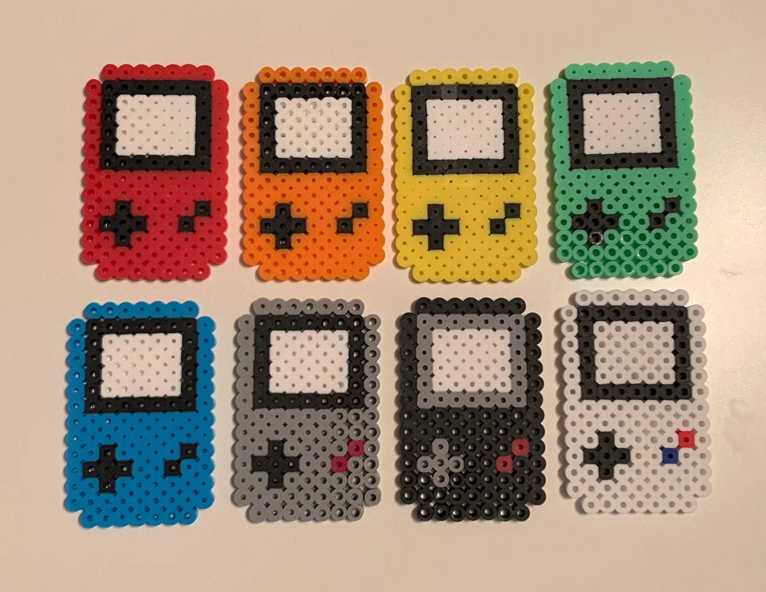Nintendo Game Boy - Bead Sprite - Key Chain / Magnet - Pixel Bead Art ...