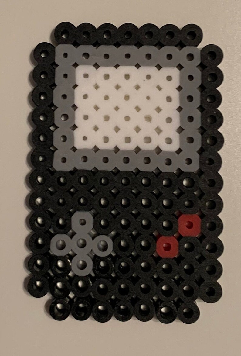 Nintendo Game Boy - Bead Sprite - Key Chain / Magnet - Pixel Bead Art ...