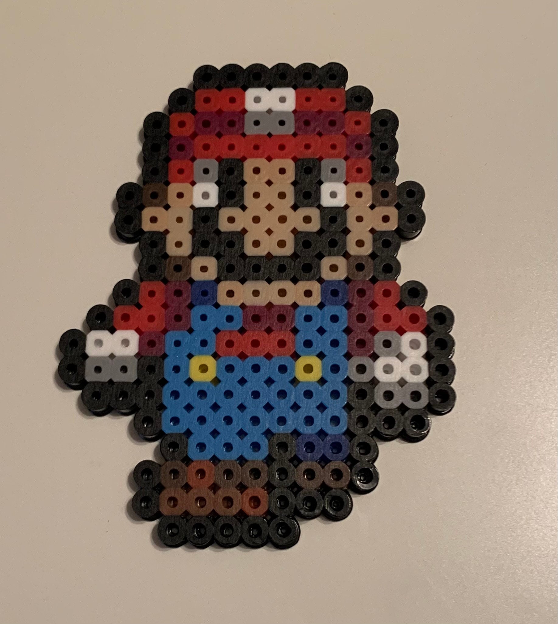 Mario Luigi Wario Figures - Bead Sprites - Magnet / Key Chain - Pixel ...
