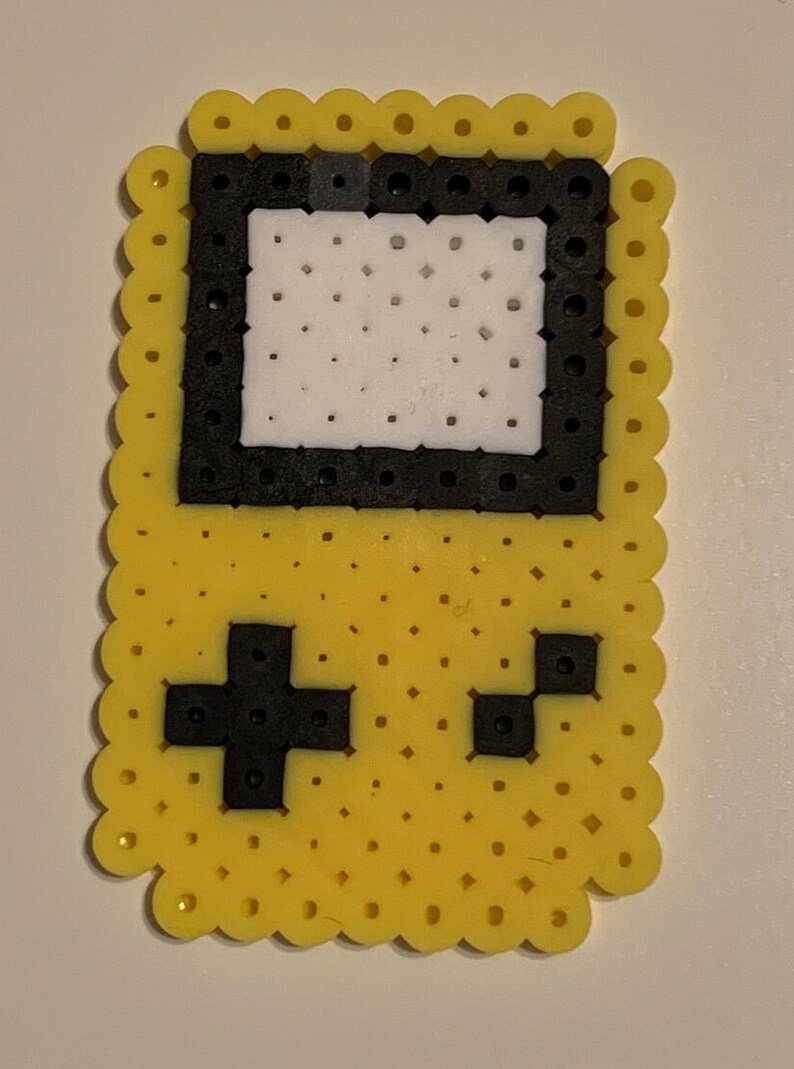 Nintendo Game Boy - Bead Sprite - Key Chain / Magnet - Pixel Bead Art ...