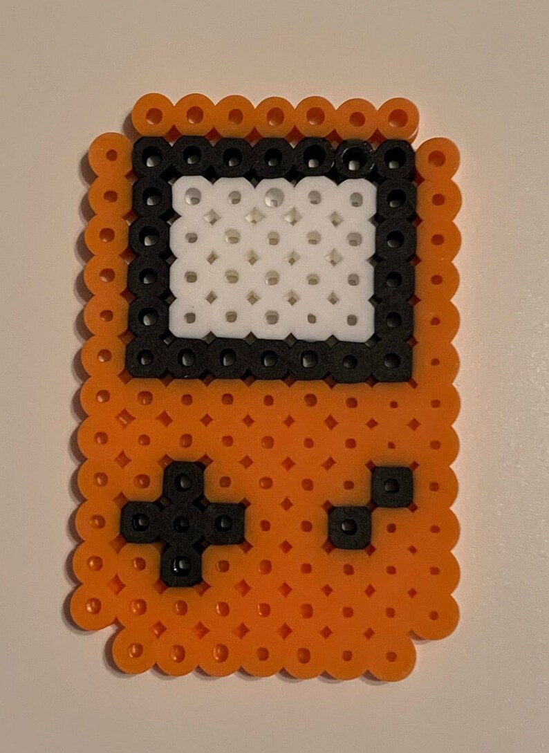 Nintendo Game Boy - Bead Sprite - Key Chain / Magnet - Pixel Bead Art ...