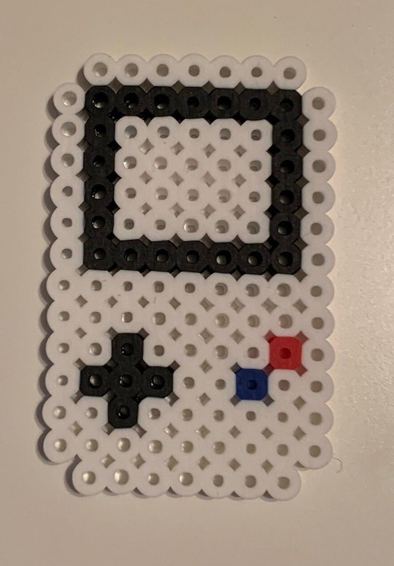 Nintendo Game Boy - Bead Sprite - Key Chain / Magnet - Pixel Bead Art ...