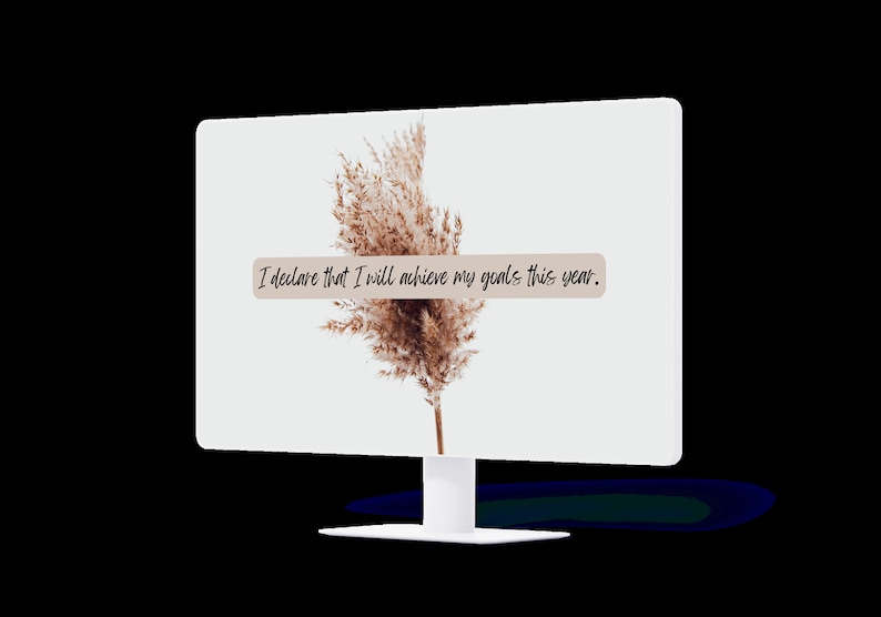 Desktop Wallpaper Screen Saver Brown Minimalist Tree on White ...