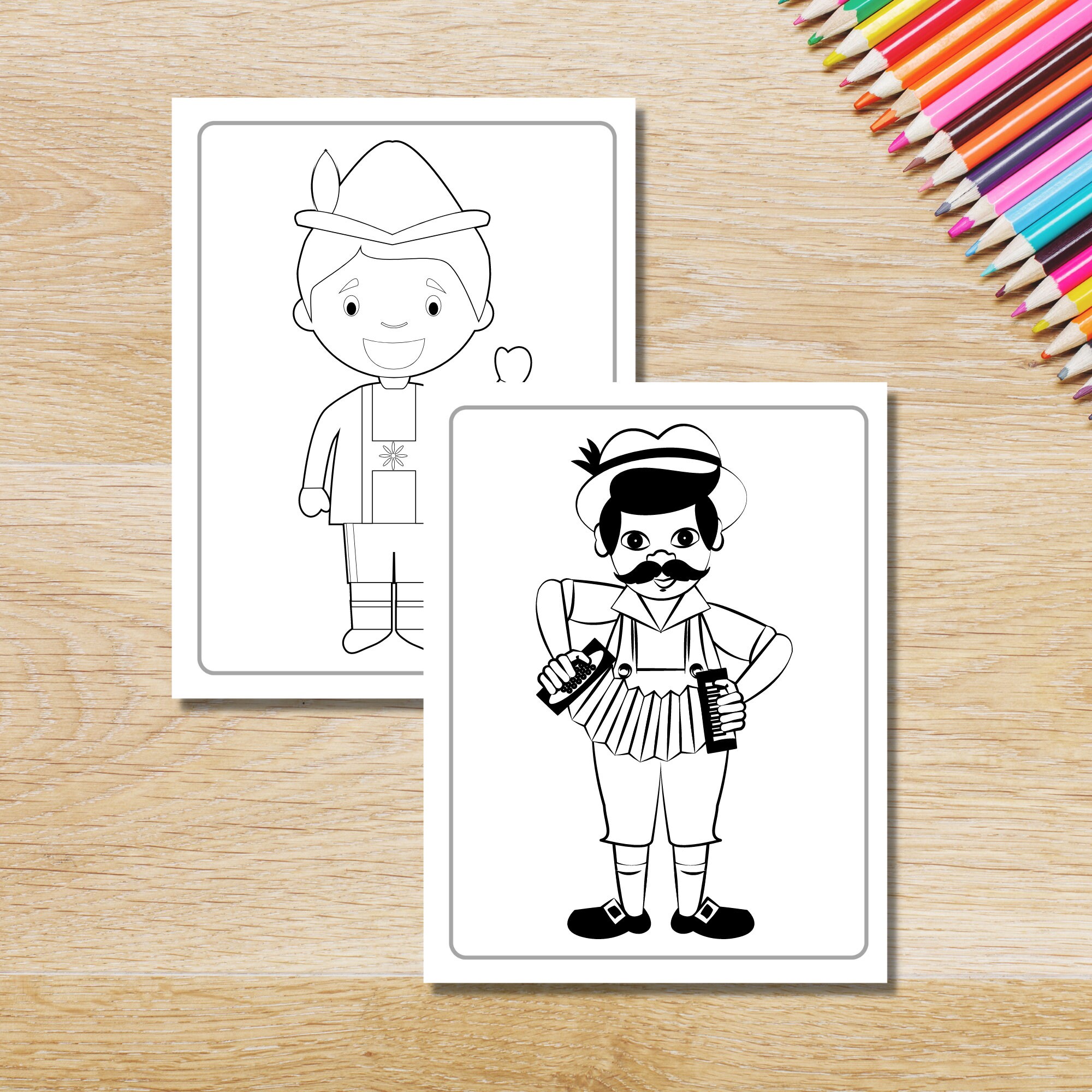 Germany Coloring Pages for Kids by Inkhorse Publishing | Kids Coloring ...