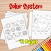 Solar System Coloring Pages for Kids Ages 4-8 by Inkhorse Publishing ...