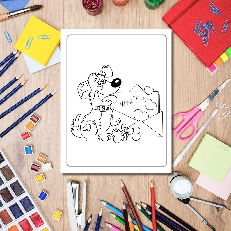 Post Office Coloring Pages for Kids Ages 4-8 by Inkhorse Publishing ...