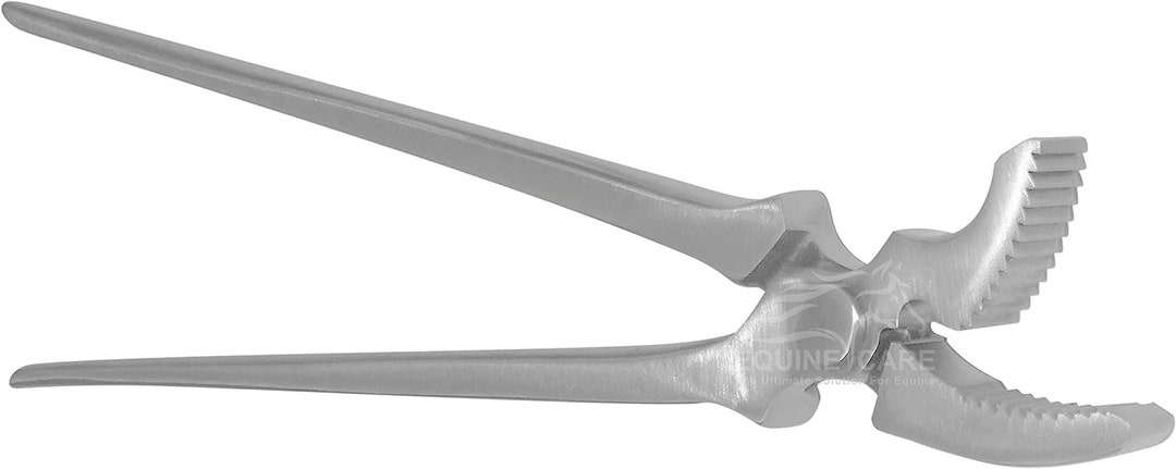 Equine Care 13 Inch Curved Jaws Clincher Chrome Vanadium Steel - Etsy