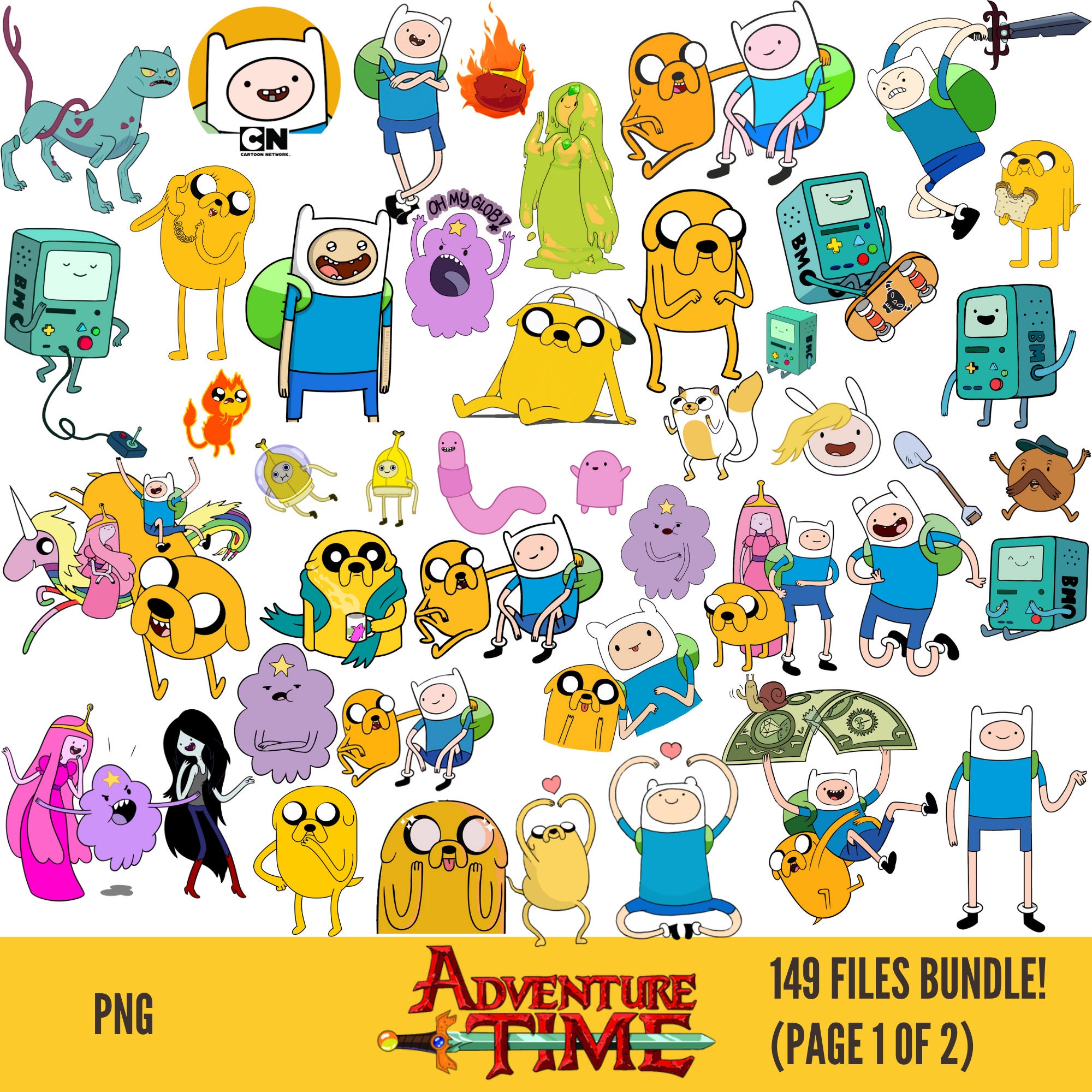 Adventure Time Characters Png