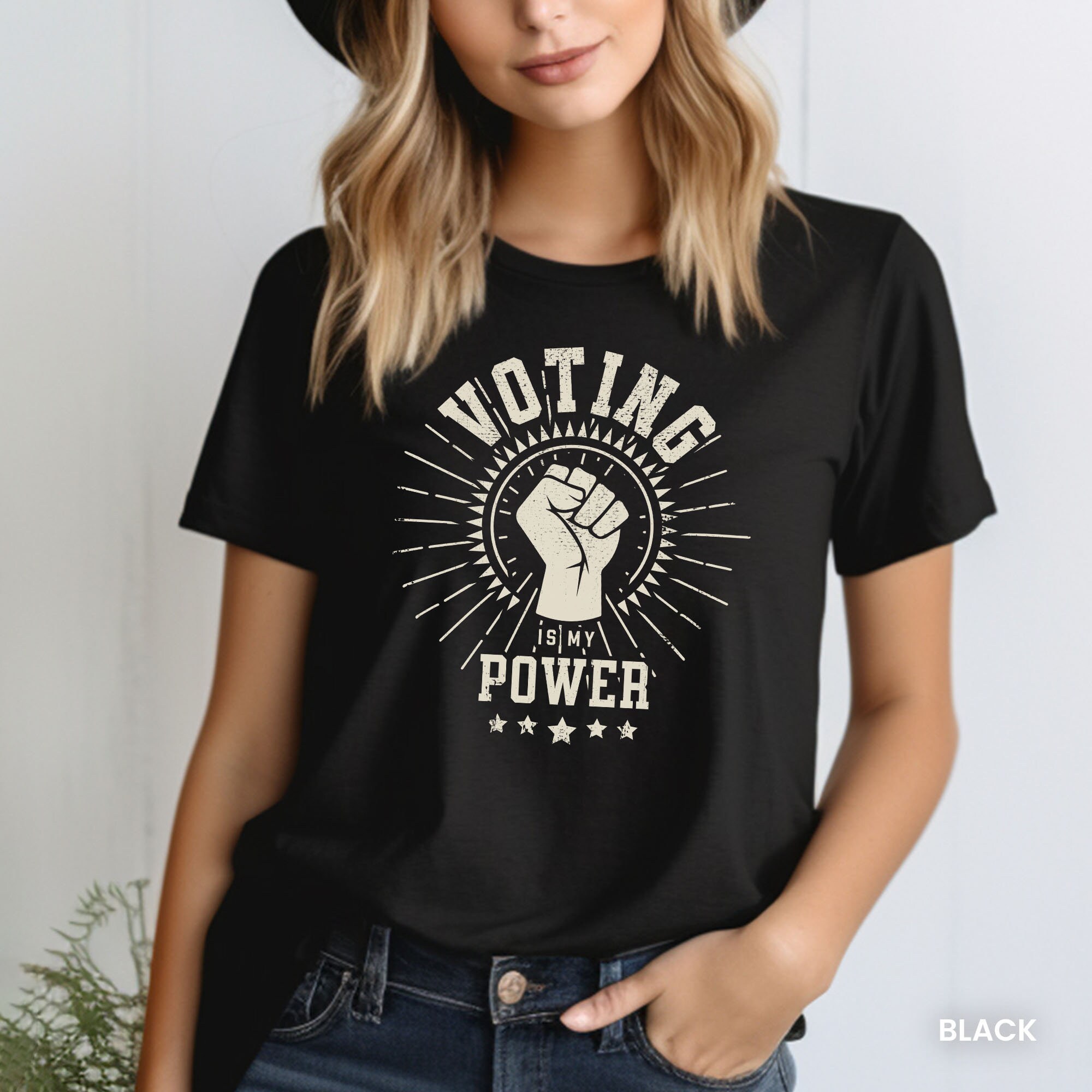 Voting is My Power Election 2024 Vote Shirt, Womens Rights Feminist ...