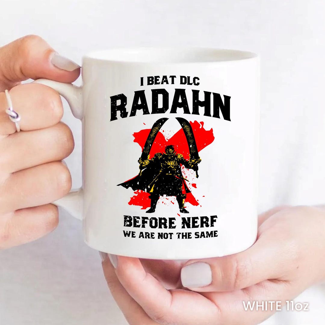 Elden Ring Radahn Ceramic Mug, Shadow of Erdtree Coffee Cup Merch ...