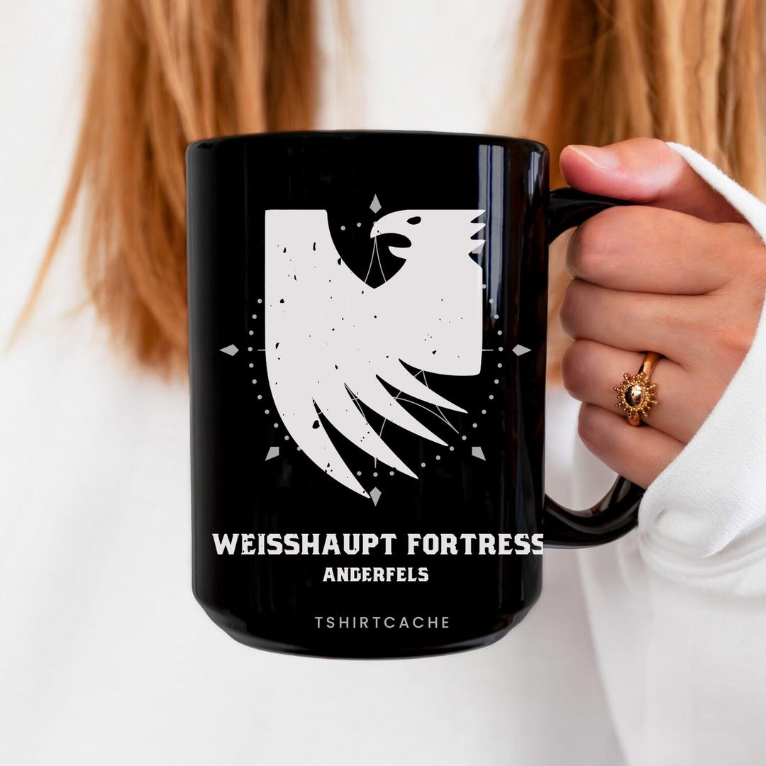 Custom Dragon Age Grey Wardens Emblem Coffee Mug, Dragonage Veilguard ...