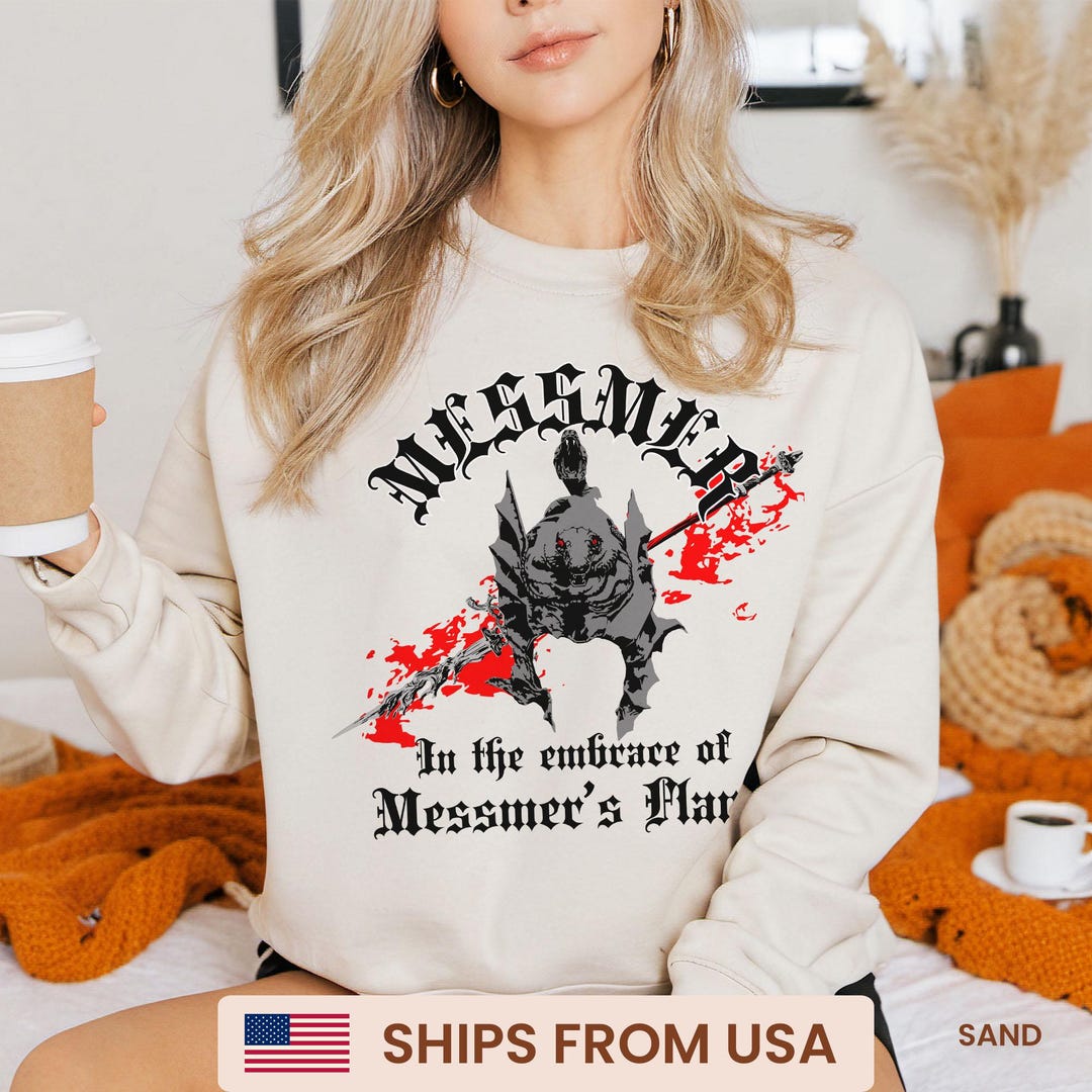 Messmer Shirt, Elden Ring Sweater, Messmer the Impaler Tee,gamercore ...