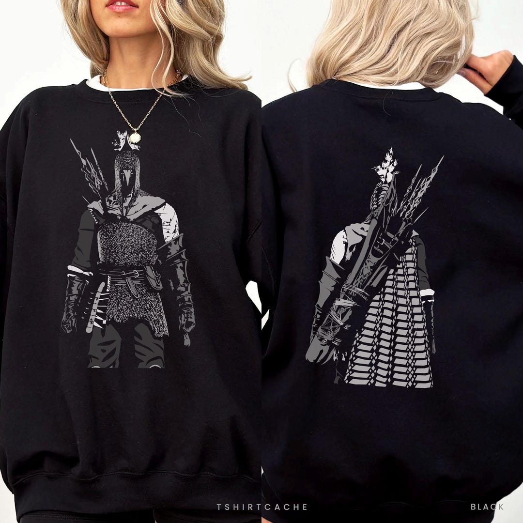Elden Ring Nightreign Shirt, Ironeye Front and Back Print Sweatshirt ...