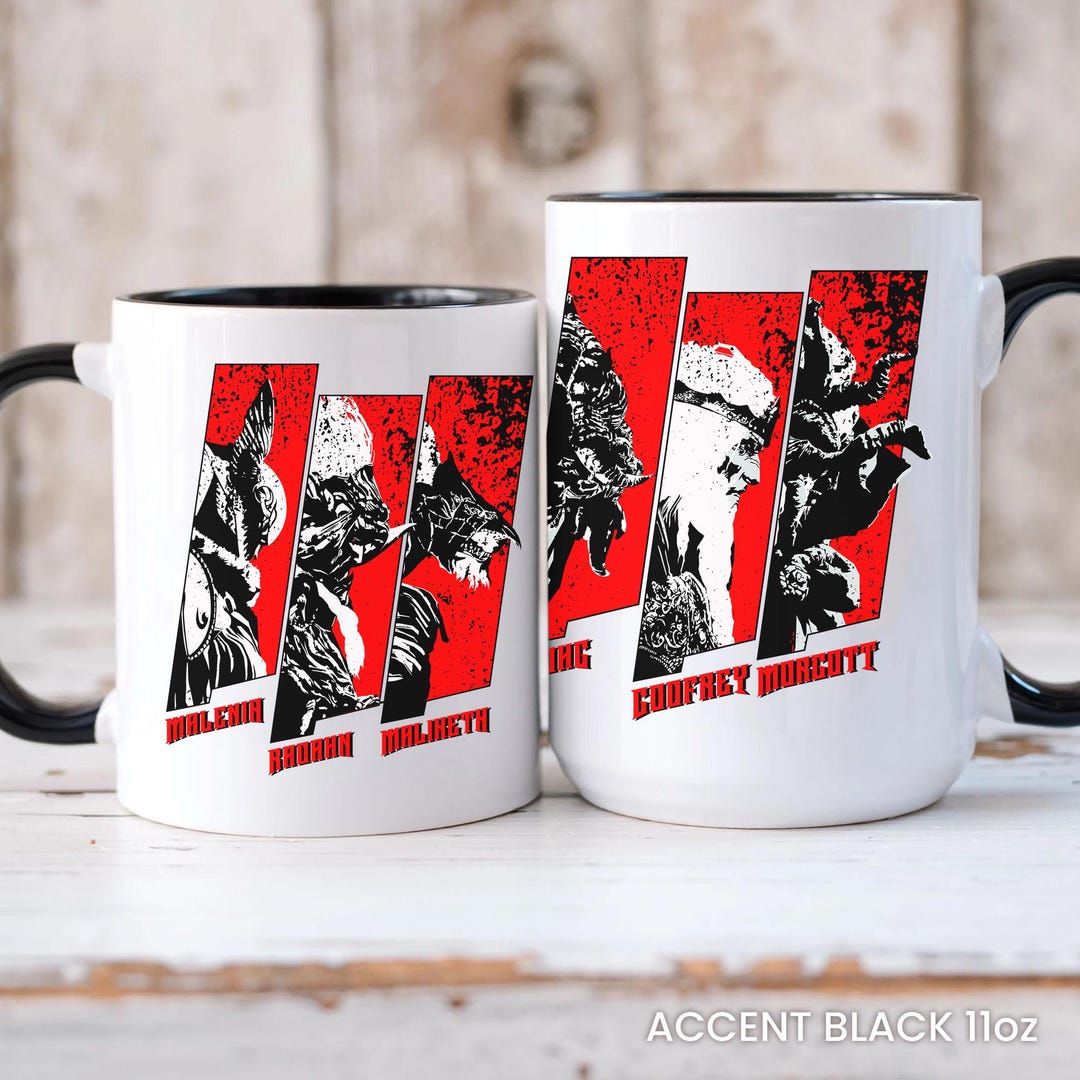 Malenia Elden Ring Ceramic Mug, Eldenring Radahn Maliketh Coffee Cup ...