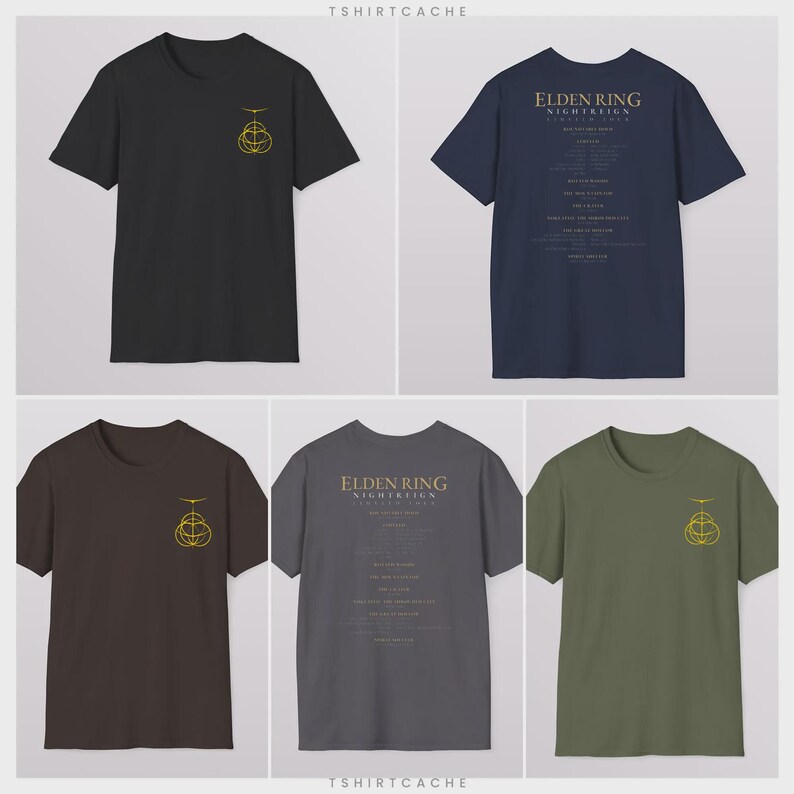 Elden Ring Nightreign Shirt, Eldenring Limveld Tour Sweatshirt, Night ...