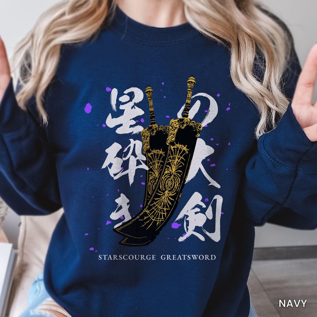 Radahn Elden Ring Shirt, Eldenring Boss Sword Weapon Sweatshirt, Gaming ...