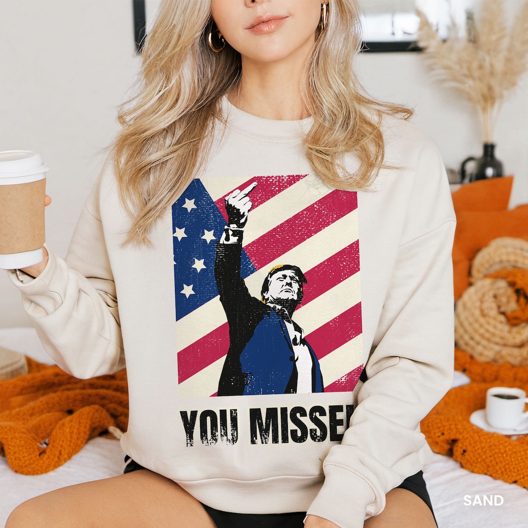 Donald Trump 2024 Middle Finger Shirt, Vote Trump for President ...