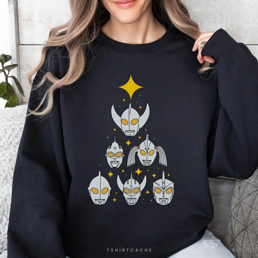 Ultraman Shirt, Otaku Superhero Sweater, Retro 80s Nostalgia TV Merch ...