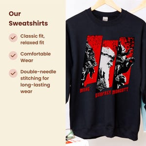 Elden Ring Mohg Collage Shirt, Godfrey Elden Lord Crewneck Sweatshirt ...