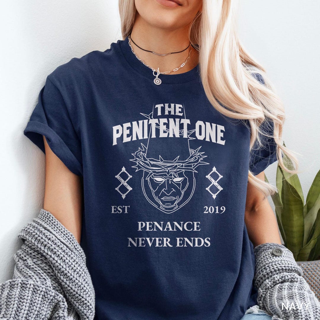 Blasphemous the Penitent One Shirt, Blasphemous Merch Sweatshirt, Video ...