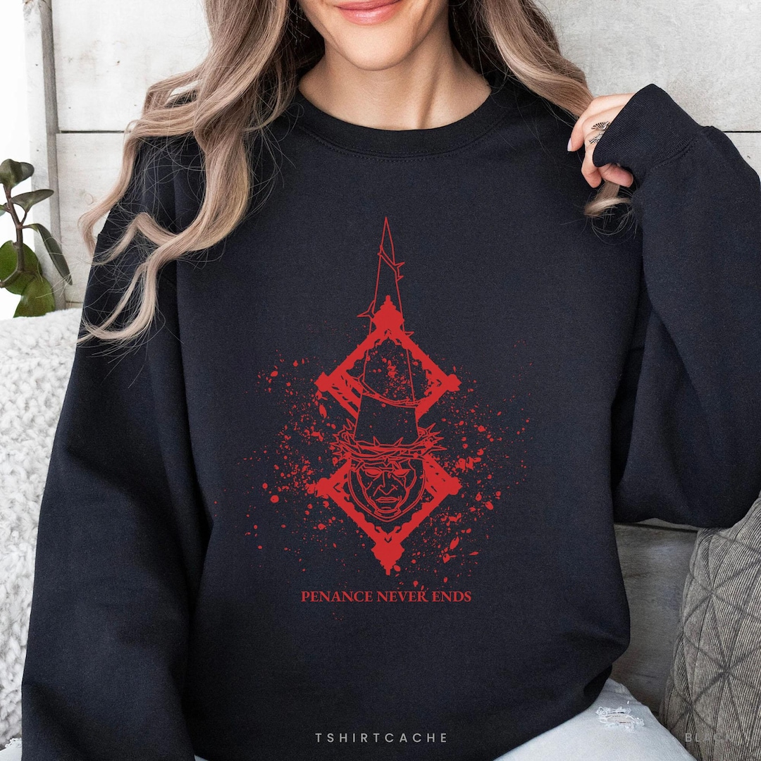 Blasphemous Penance Shirt, Penitent One Sweatshirt, Retro Pixel Art ...