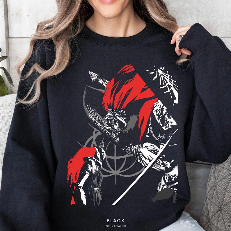 Elden Ring Malenia Shirt, Eldenring Merch, Blade of Miquella Tshirt ...
