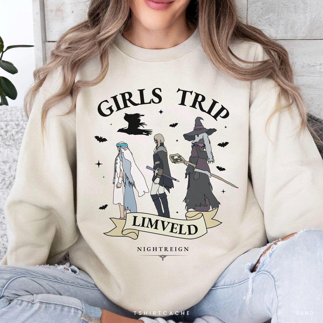 Elden Ring Nightreign Shirt, Eldenring Merch, Limveld Girls Vacation ...