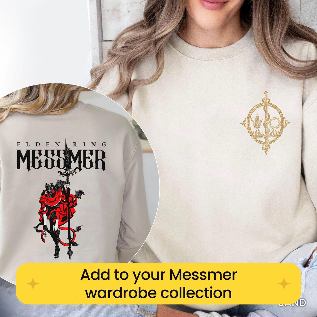 Elden Ring Messmer Shirt, Eldenring Emblem Art Sweatshirt, Shadow of ...