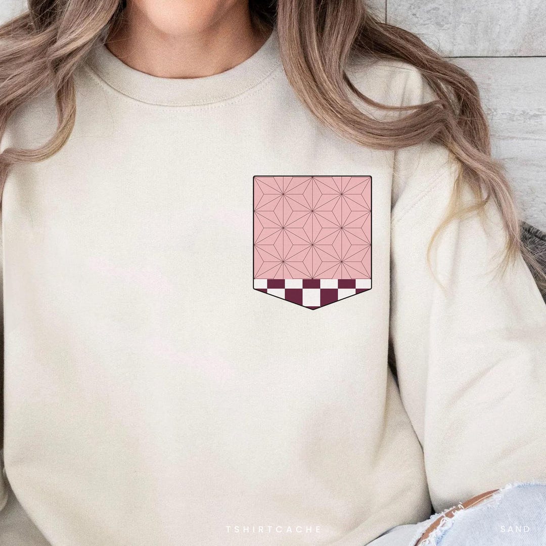 Nezuko Kamado Japanese Pattern Shirt, Slayer Sweatshirt, Anime Lover ...