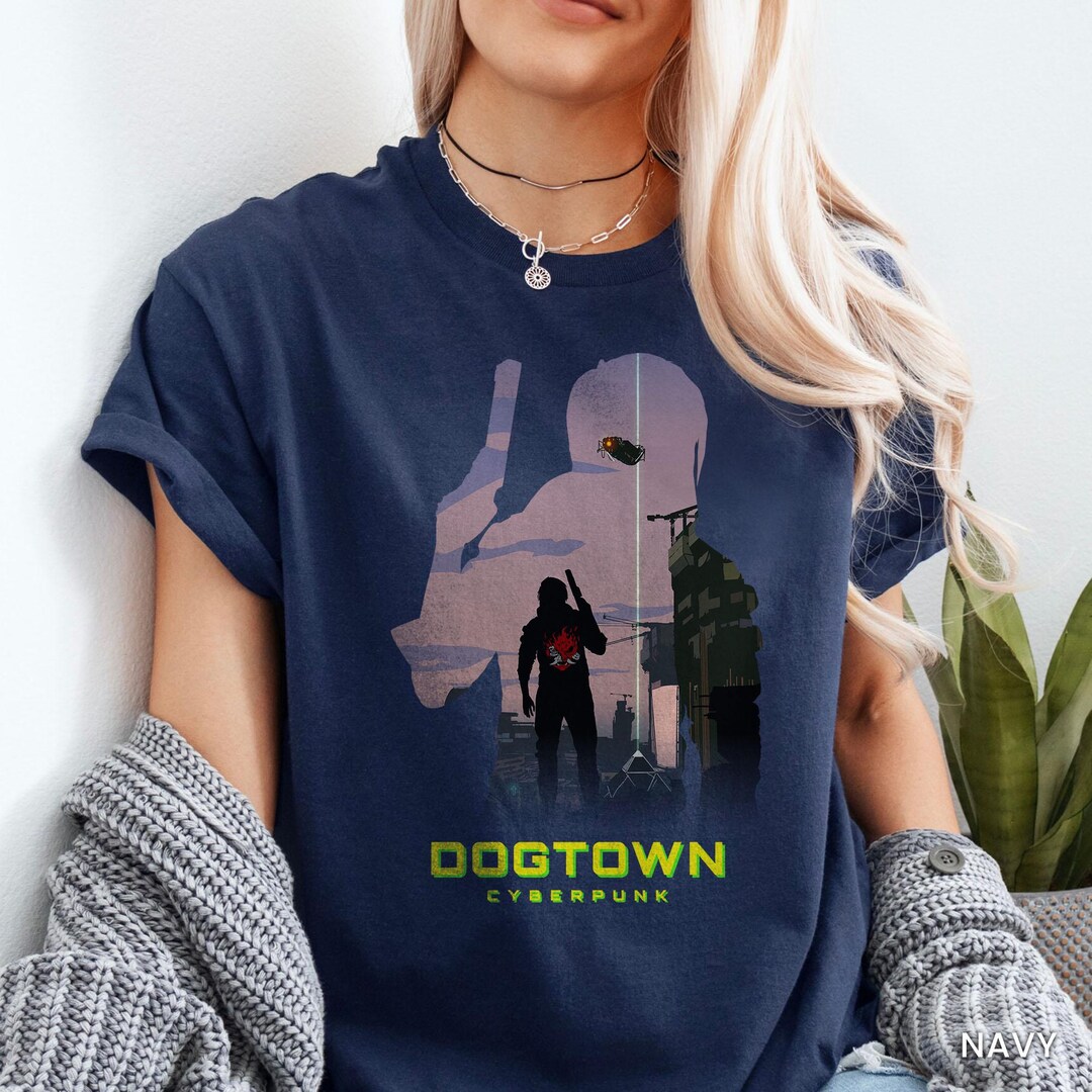 Cyberpunk 2077 Dogtown Shirt, Cyber Punk Poster Art Sweatshirt, Video ...