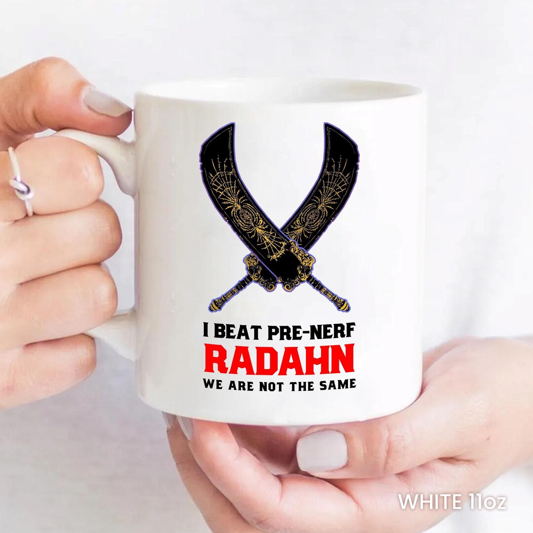 Pre Nerf Radahn Elden Ring Ceramic Mug, Eldenring Gaming Gift for Him ...